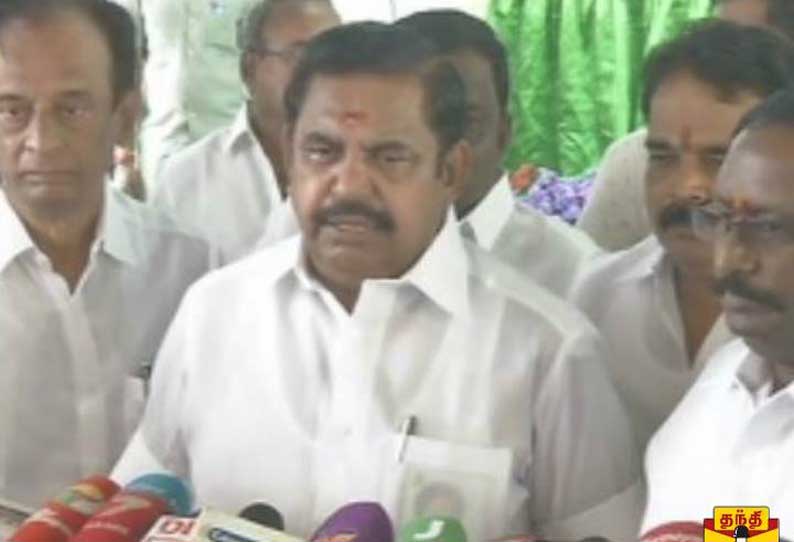 In the coastal districts of Ghazu storm Huge Damage EdappadiPalanisamy ...