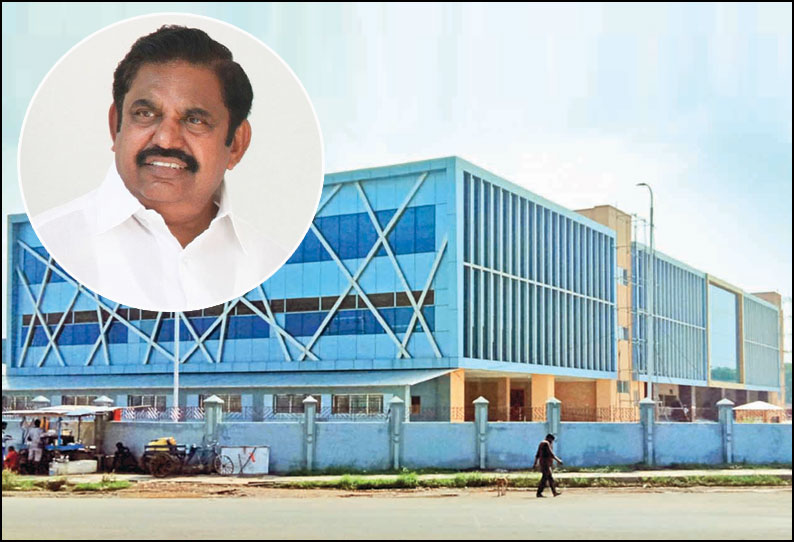 With modern amenities Madhavaram Floor Bus Station Edappadi Palanisamy ...