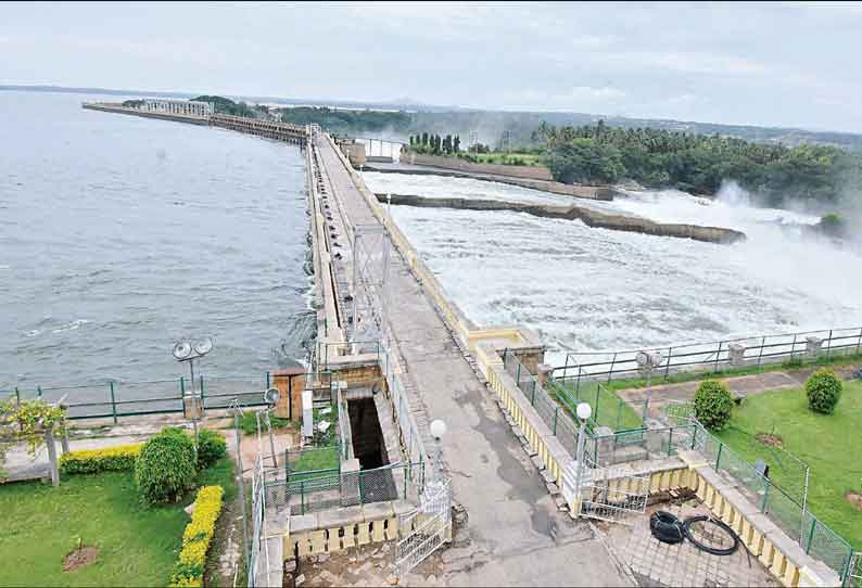 1 Lakh Cubic Feet Per Second From KRS Kabini Flood Opening 3 Districts