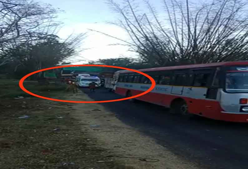 thimbam road | திம்பம் மலைப்பாதையில் நோயாளியுடன் போக்குவரத்து நெரிசலில் ...